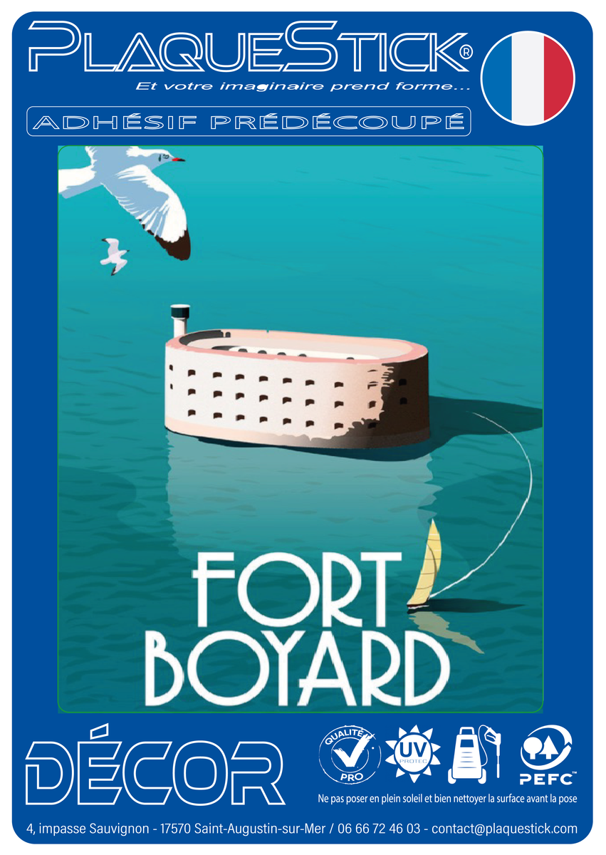 17 -Fort Boyard "Décor" – PlaqueStick